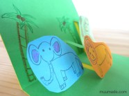 An Easy Pop up Card Template Muumade